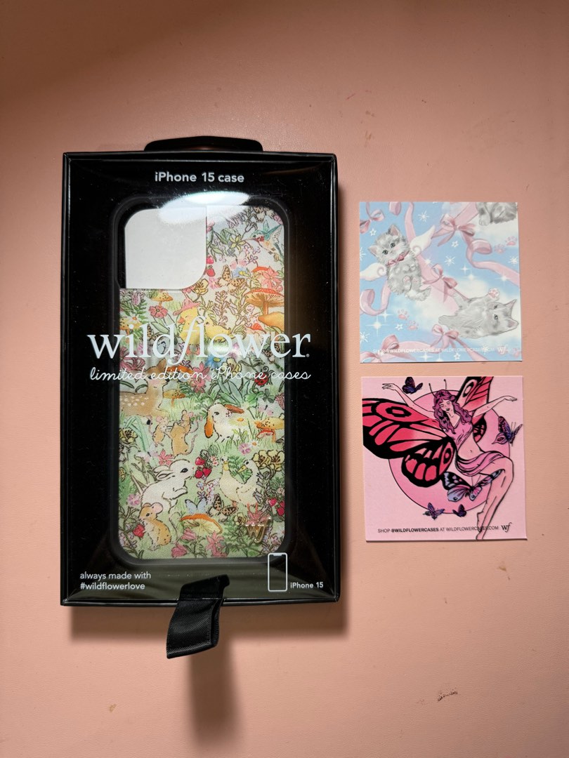 Wildflower Case for iPhone 15 - Taylor Giavasis Collab, Mobile Phones & Gadgets, Mobile & Gadget ...