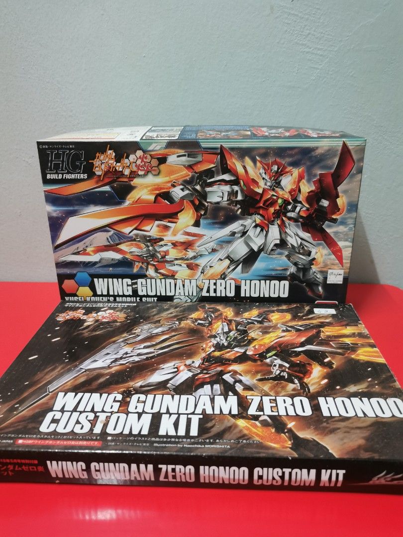 WTS - BANDAI Wing Zero Gundam Honoo + Custom Kit *Assembled, Hobbies ...