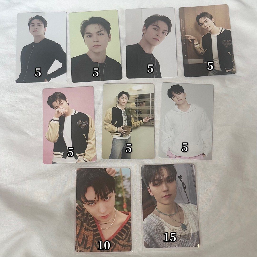 WTS Seventeen Svt Photocards, Hobbies & Toys, Collectibles ...