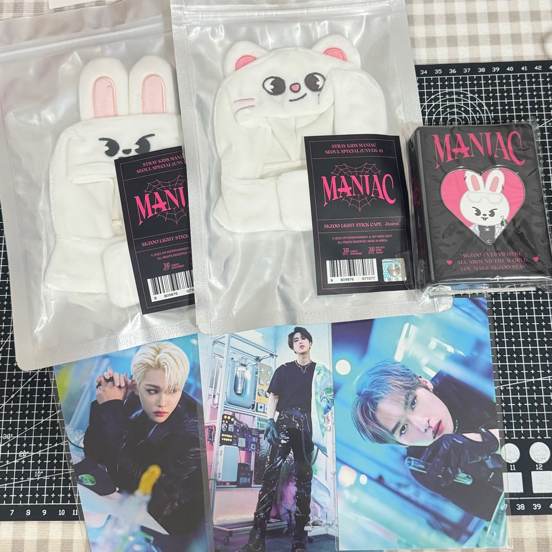 wts straykids skz maniac seoul special (unveil II) skzoo lightstick ...