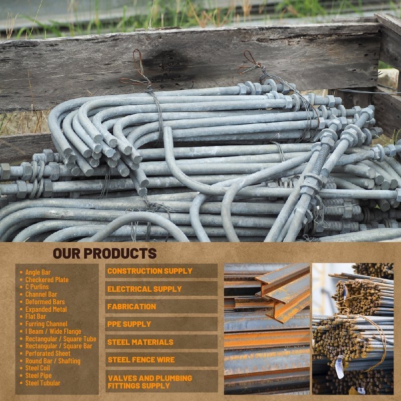 24mm x 600 Anchor Bolts / Anchor bult and nuts / Steel Bolts169 ...