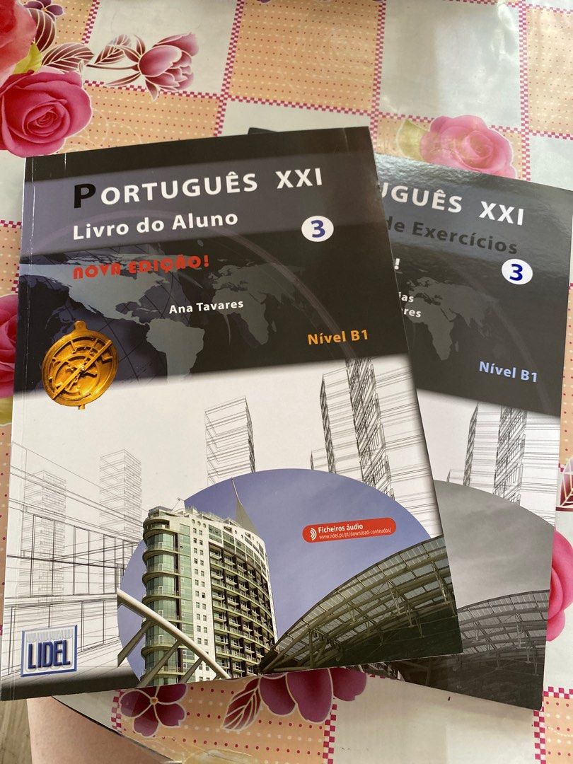[🇵🇹移民歐洲必備] 全新高中級葡萄牙語文B1教科書及練習冊(自學教科書葡文考ciple caple Portugal Portuguese ...