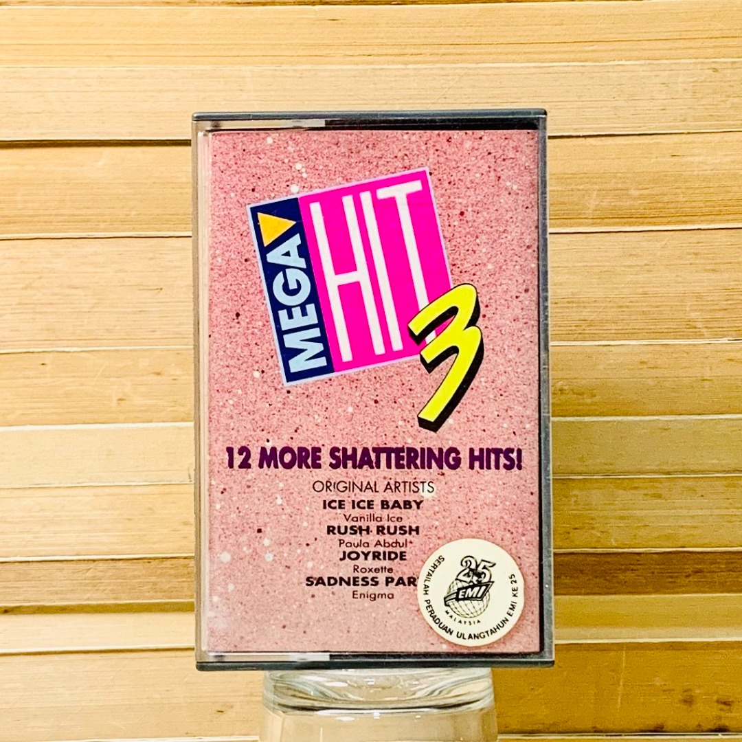 ️ MEGA HIT 3 Cassette Tape Compilation Album (1991), Hobbies & Toys ...