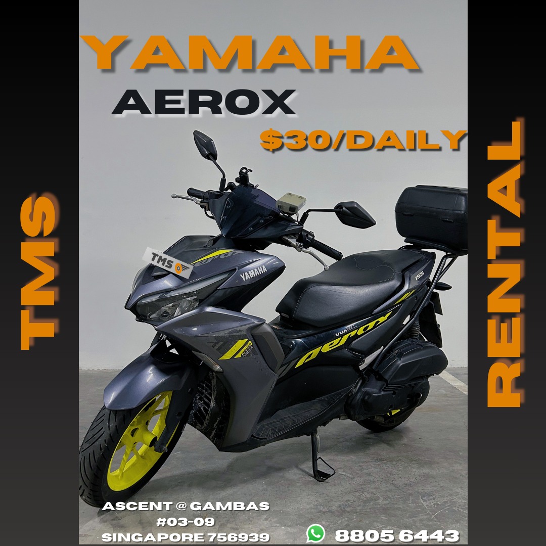 [ Motorcycle Rental ] 🛵 Rent Aerox | Class 2B Rental | Fast processing🔥 ...