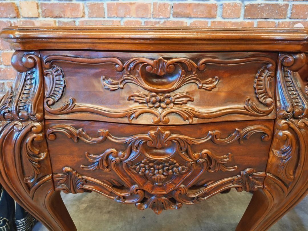 ( NEW ) French Colonial Side Table | Meja Sisi Kolonial Perancis ...