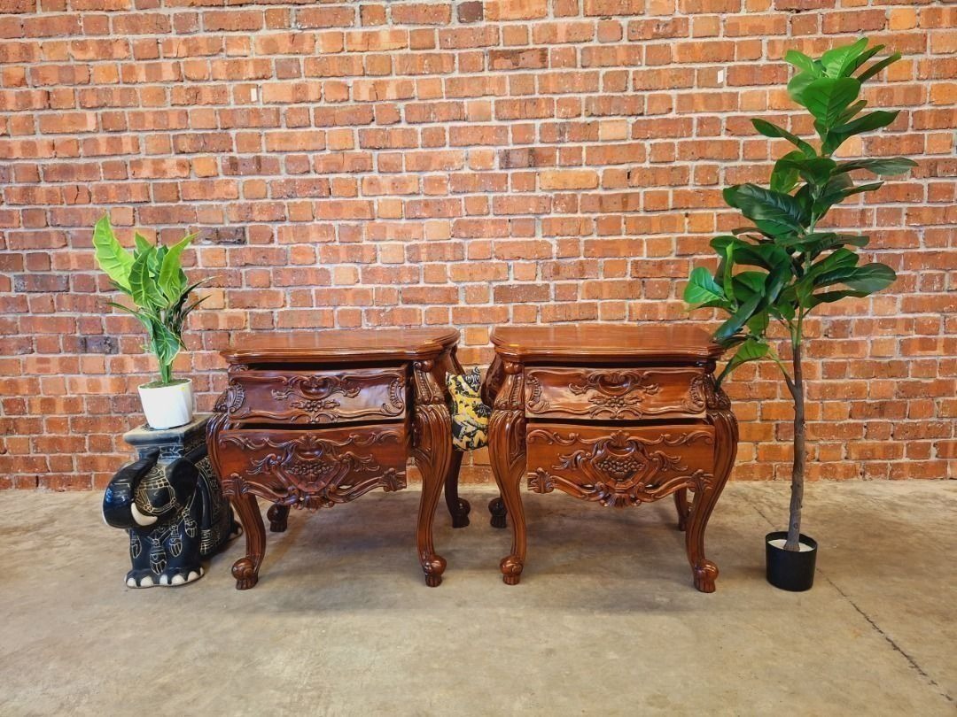 ( NEW ) French Colonial Side Table | Meja Sisi Kolonial Perancis ...