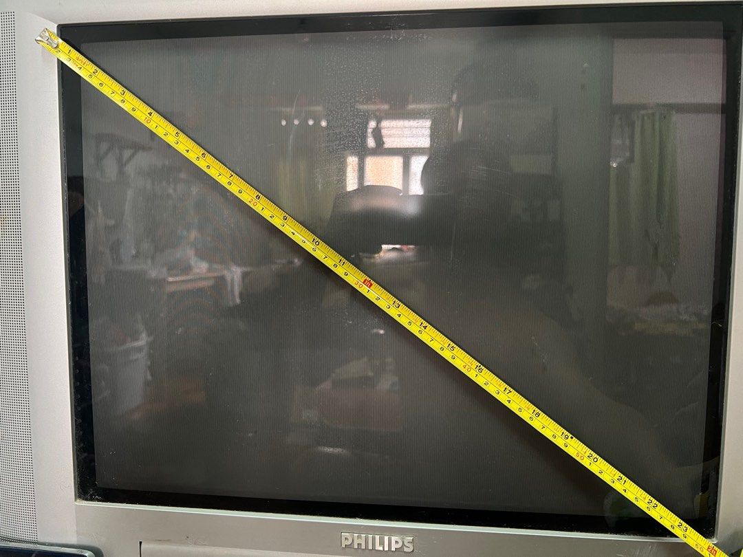 大牛龜 Philips 25吋 CRT 電視 街機模擬器 scanline mame emulator 拳王 街霸 對戰game 復古體驗 ...