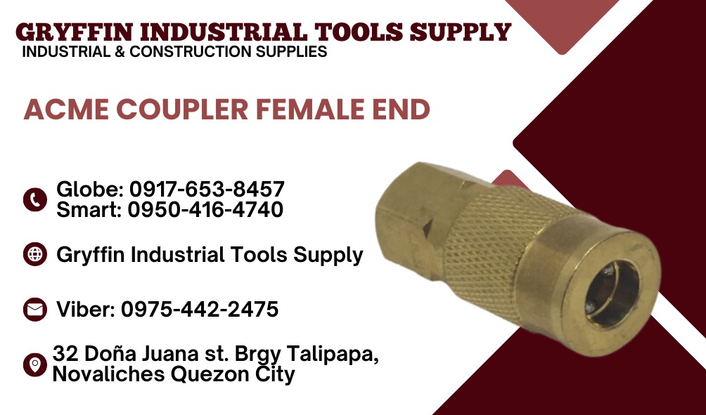 Acme Coupler Female End, Commercial & Industrial, Industrial Equipment ...