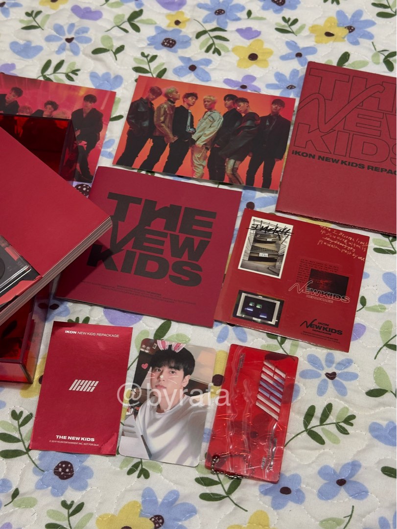 Album IKON The New Kids Repackage Red version, Hobbies & Toys ...
