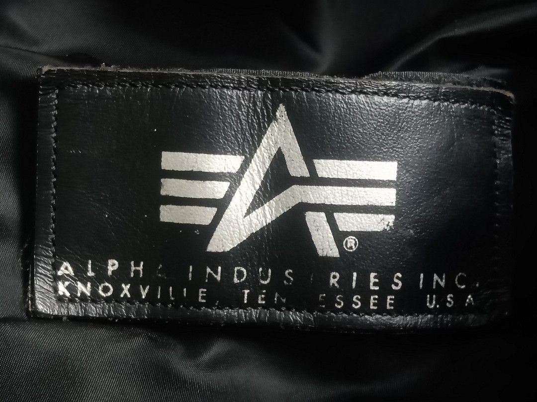 ALPHA INDUSTRIES MADE IN USA CWU-45P (N) FLYER'S BOMBER FLIGHT JACKET ...