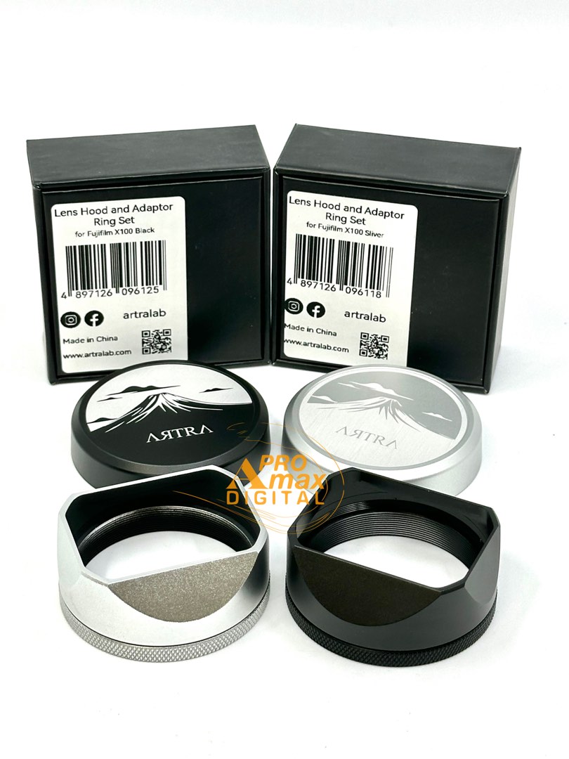 全新現貨 ARTRA LAB Fujifilm X100 Lens Hood & Lens Cap set for X100V X100VI ...