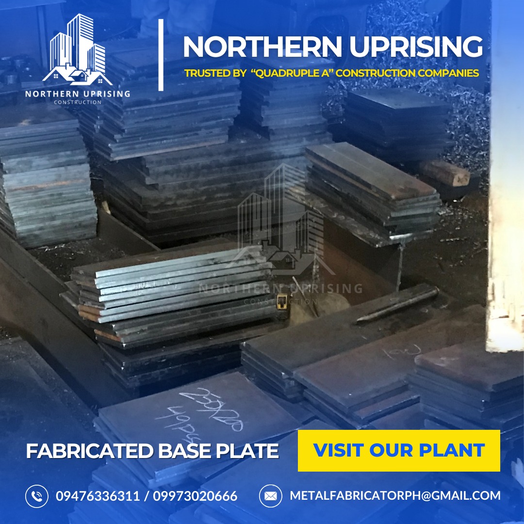 Base Plate | Anchor Rod | Rib Plate | Steel Plate | Stiffener Plate ...