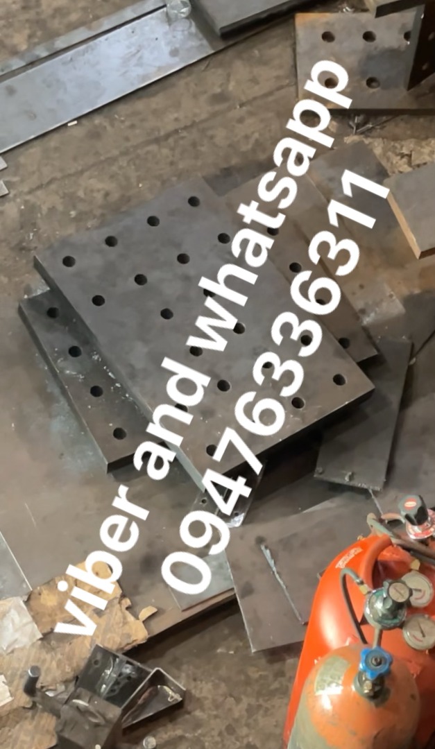 Base Plate | HDG Stifferner Plate | Plate with holes | Cut Size Plate ...