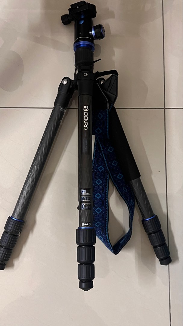 Benro Carbon tripod with Benro V1E ball head, Photography, Photography ...