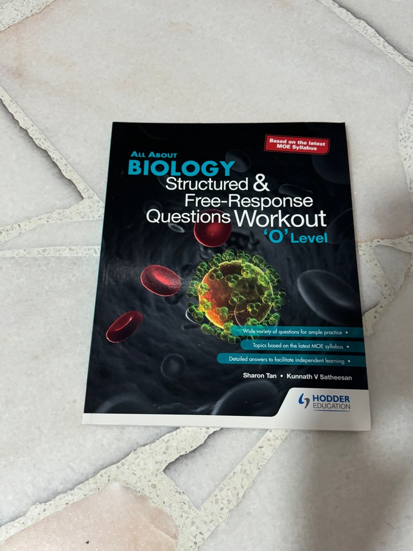 biology structured and free response questions workout o level | biology o level secondary ...