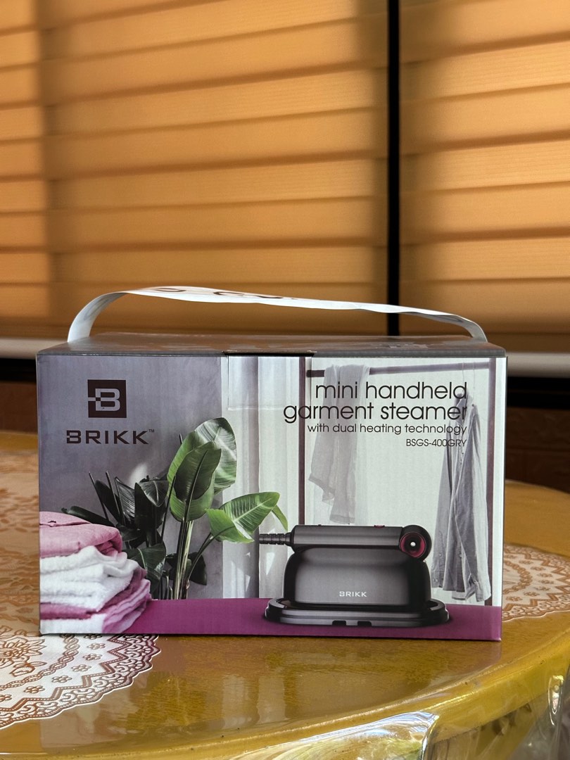 BRIKK - Mini Handheld Garment Steamer, TV & Home Appliances, Irons ...