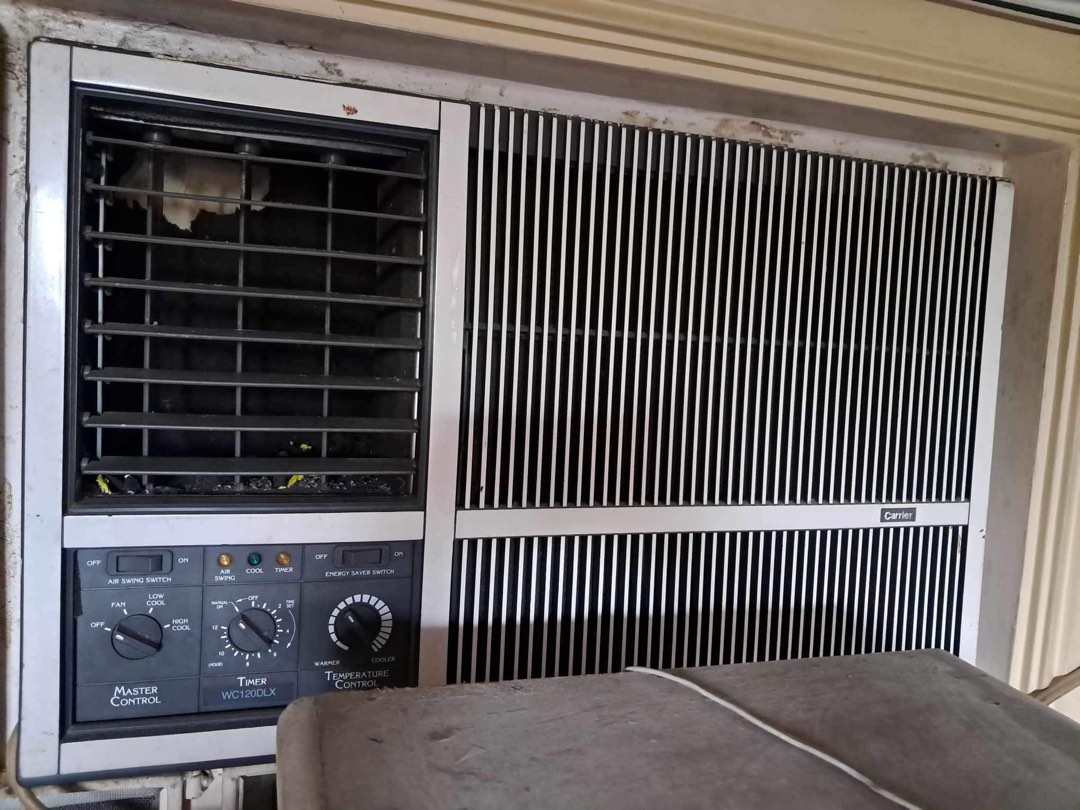 Carrier Window-Type 1.5hp Aircon, TV & Home Appliances, Air ...