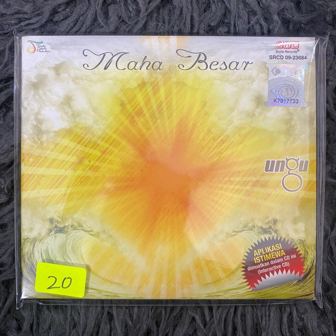 CD UNGU Maha Besar, Hobbies & Toys, Music & Media, CDs & DVDs on Carousell