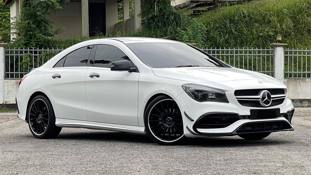 CLA 180 WITH CLA45 BODYKIT SAMBUNG BAYAR, Cars, Cars for Sale on Carousell