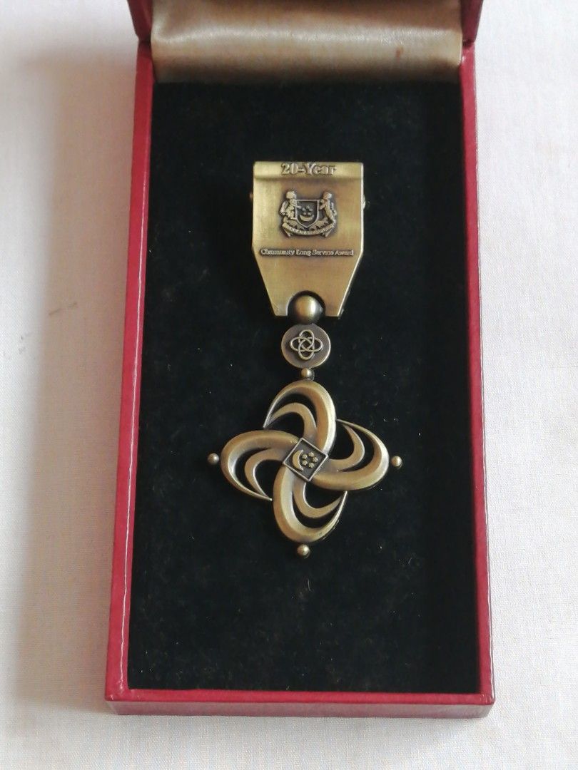 Community Service Award 20-Year Medal on Carousell