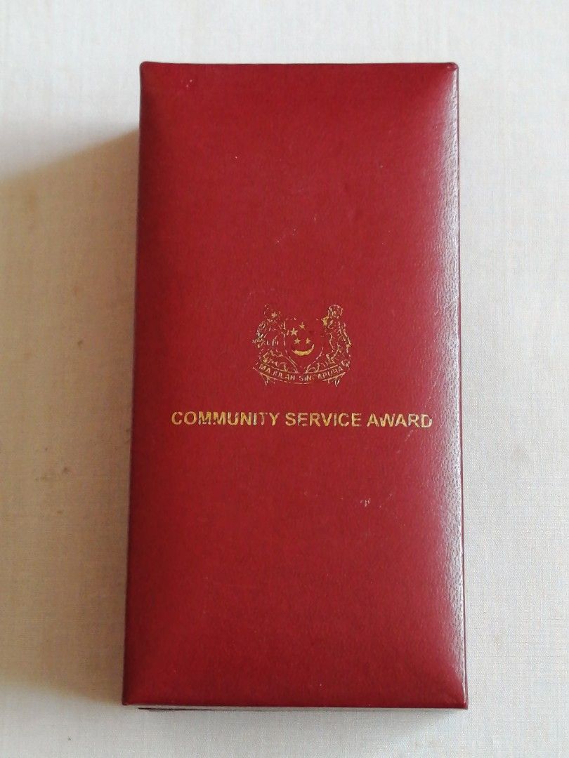 Community Service Award 20-Year Medal on Carousell