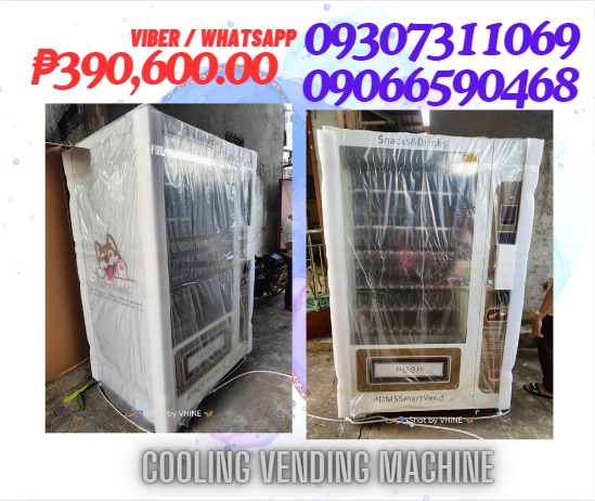 Cooling Vending Machine Now New Price Already For Snacks and drinks ...