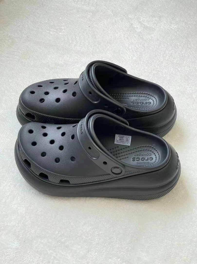 Crocs Classic Crush EVA Cave Shoes, Women's Fashion, Footwear ...