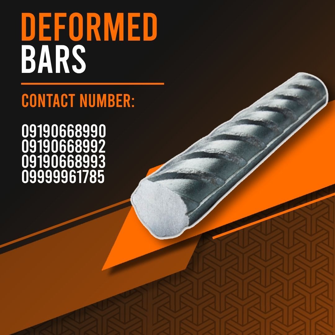 Deformed Bar Grade 60 10mm x 12meters | RSB | Corrugated Bar | Deform ...