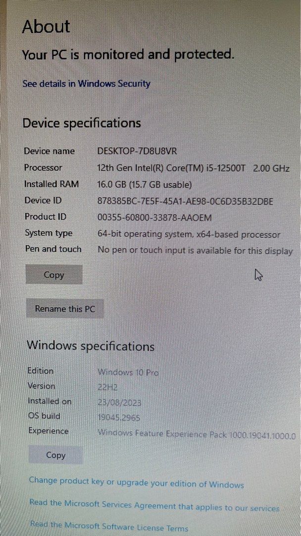 Dell Optiplex Micro 3000 | Intel i5 2Ghz | 16GB RAM | 256GB SSD | 22 ...