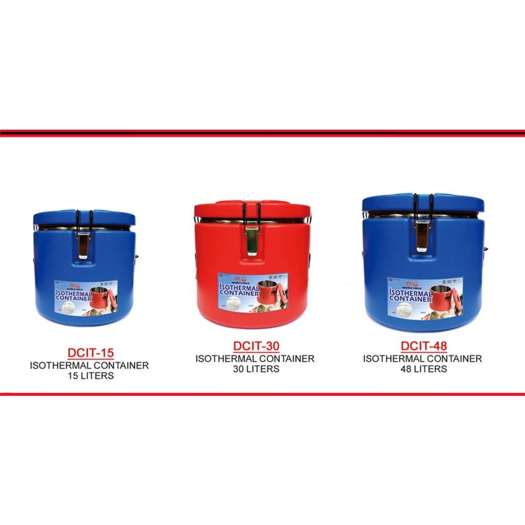 Double Circle Isothermal Container Hot and Cold Pot, Casserole, for ...