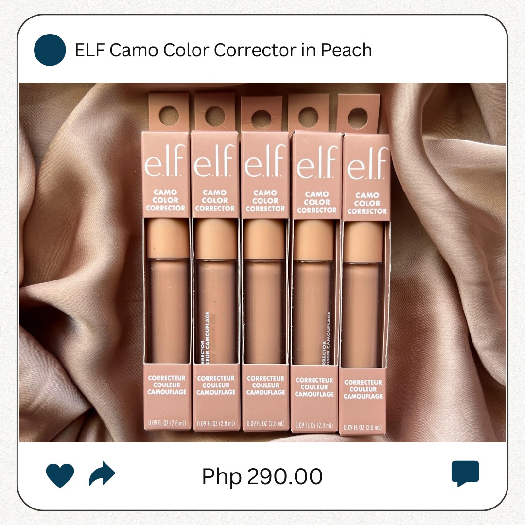 ELF Camo Color Corrector in Peach, Beauty & Personal Care, Face, Makeup ...