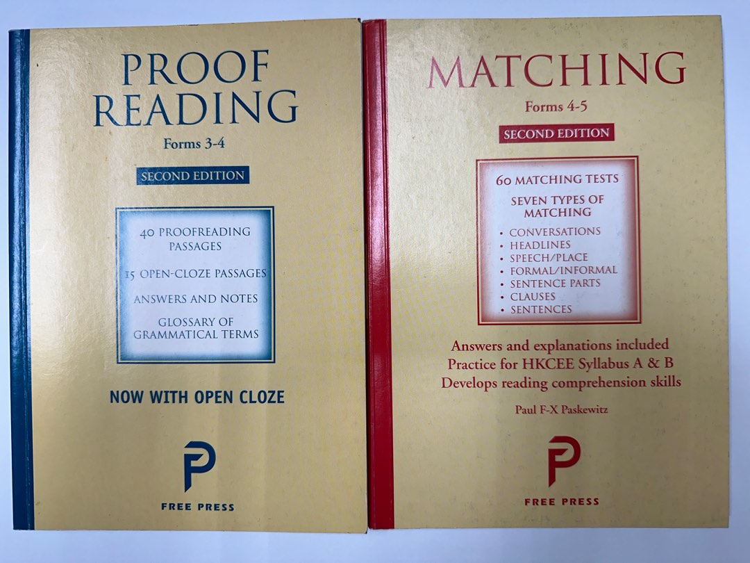 English proofreading exercise, 興趣及遊戲, 書本 & 文具, 書本及雜誌 - 補充練習 - Carousell