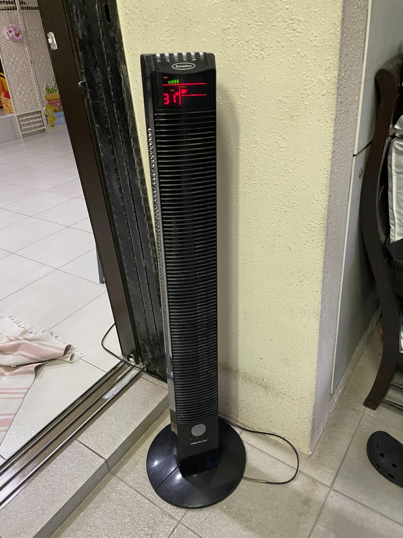 Europace towel fan. All three speed working but can swivel from size to ...