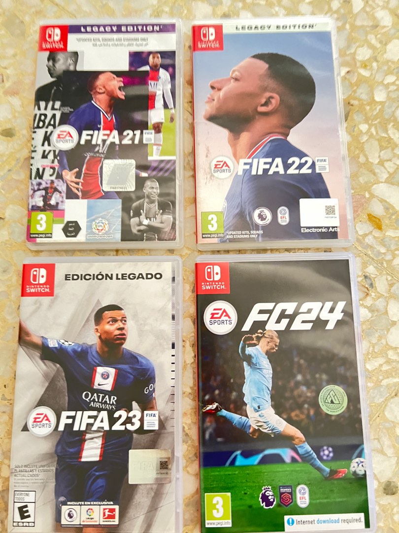 FIFA 21-FC24, Video Gaming, Video Games, Nintendo on Carousell
