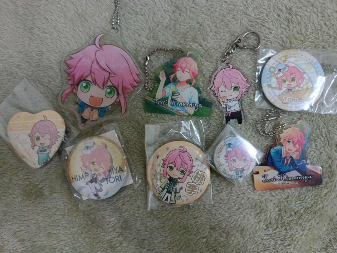 Fine enstars Ensemble stars Tori Himemiya Eichi Tenshouin merch set ...