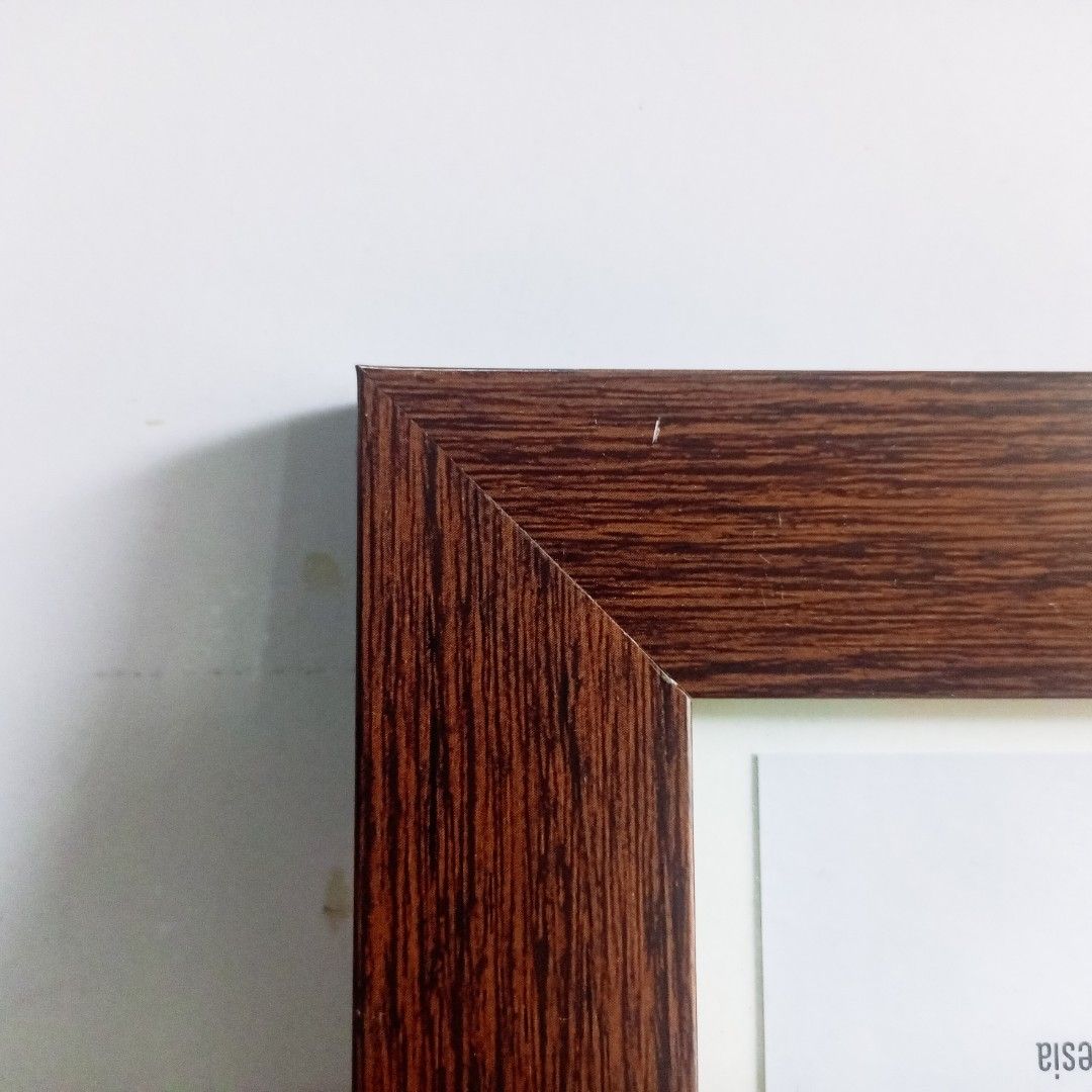 Frame Kayu dengan Kaca 29 x 30 Minimalis - Bingkai Sertifikat ...