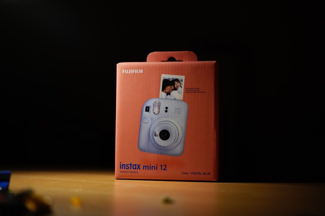 Fujifilm Instax Mini 12 Instant Film Camera (Pastel Blue), Photography ...