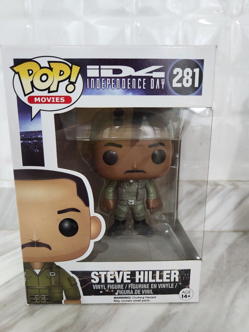 Funko Pop Movies ID4 Independence Day Steve Hiller Brand New, Hobbies ...