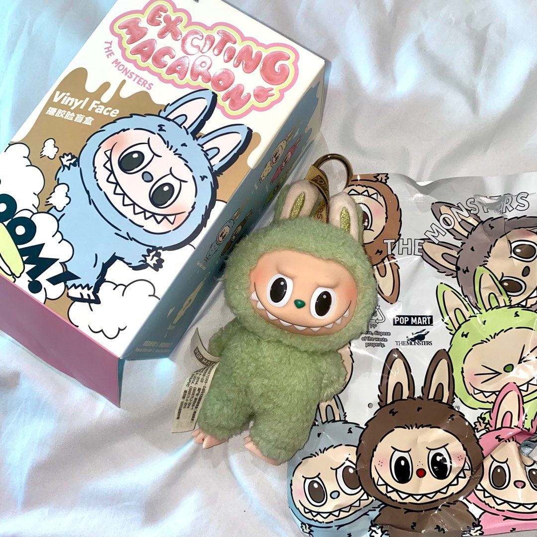 Green Grape Labubu V1 (Ori Popmart), Hobbies & Toys, Toys & Games on ...