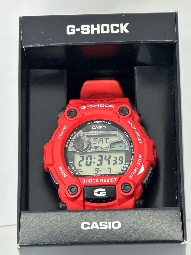 Gshock Mat Motor Merah Ori, Men's Fashion, Watches & Accessories ...
