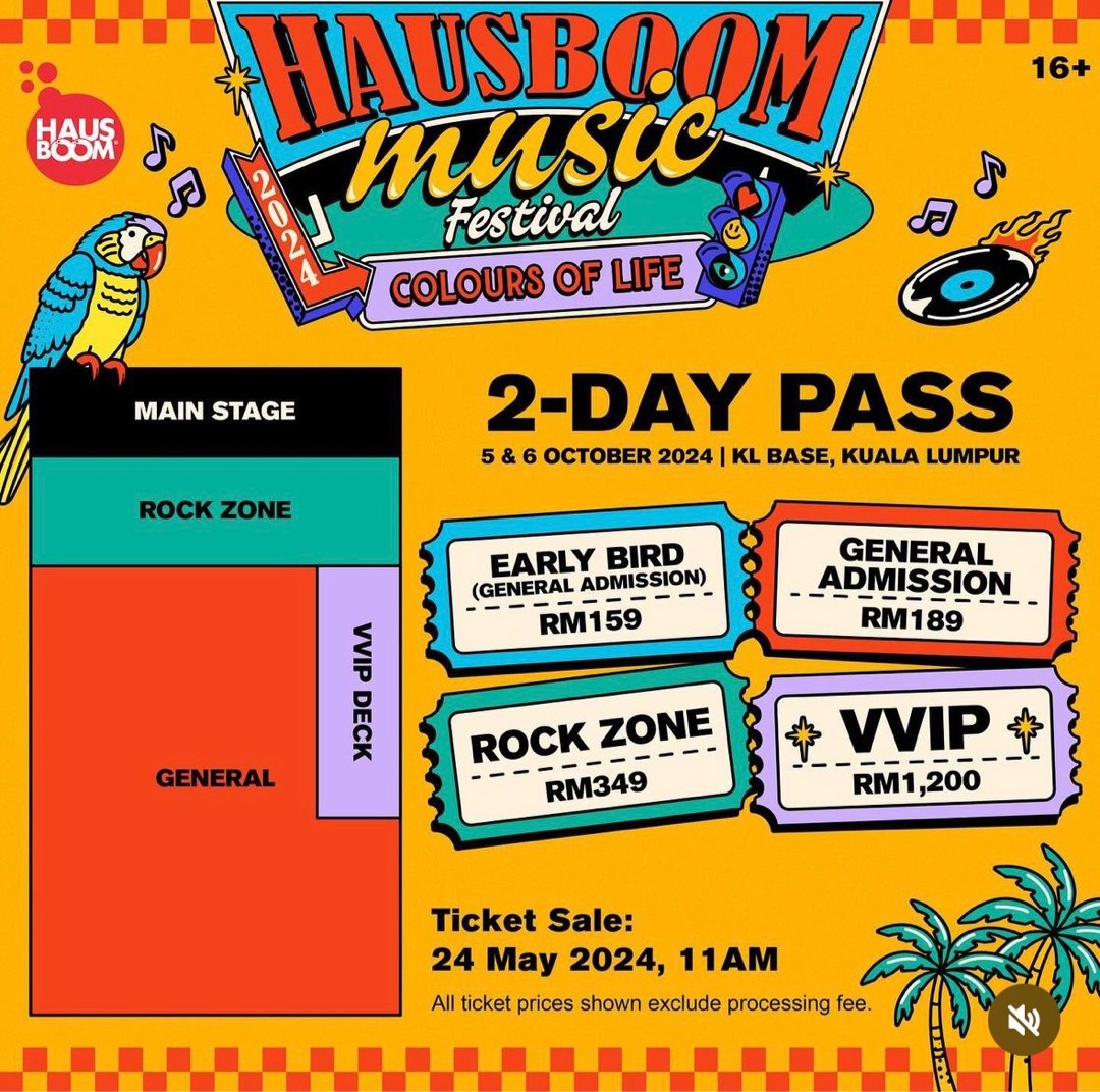 Hausboom 2024 - Rockzone 2tix, Tickets & Vouchers, Event Tickets on ...