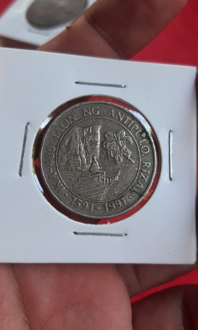Ika 400 taon ng antipolo rizal commemorative piso, Hobbies & Toys, Memorabilia & Collectibles ...