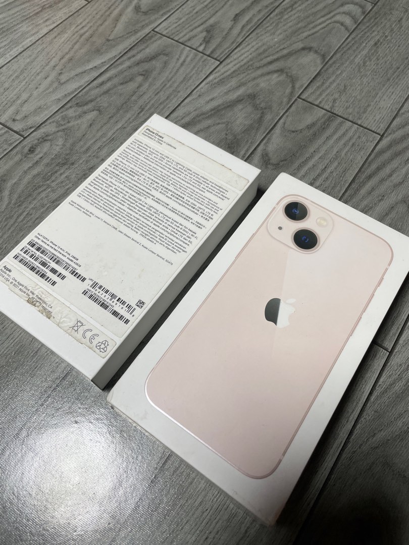 iPhone 13 Mini Original Box, Mobile Phones & Gadgets, Mobile Phones ...