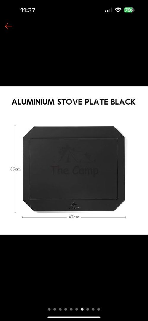 Iron Steel Mesh Camping Rack Table, Sports Equipment, Hiking & Camping ...