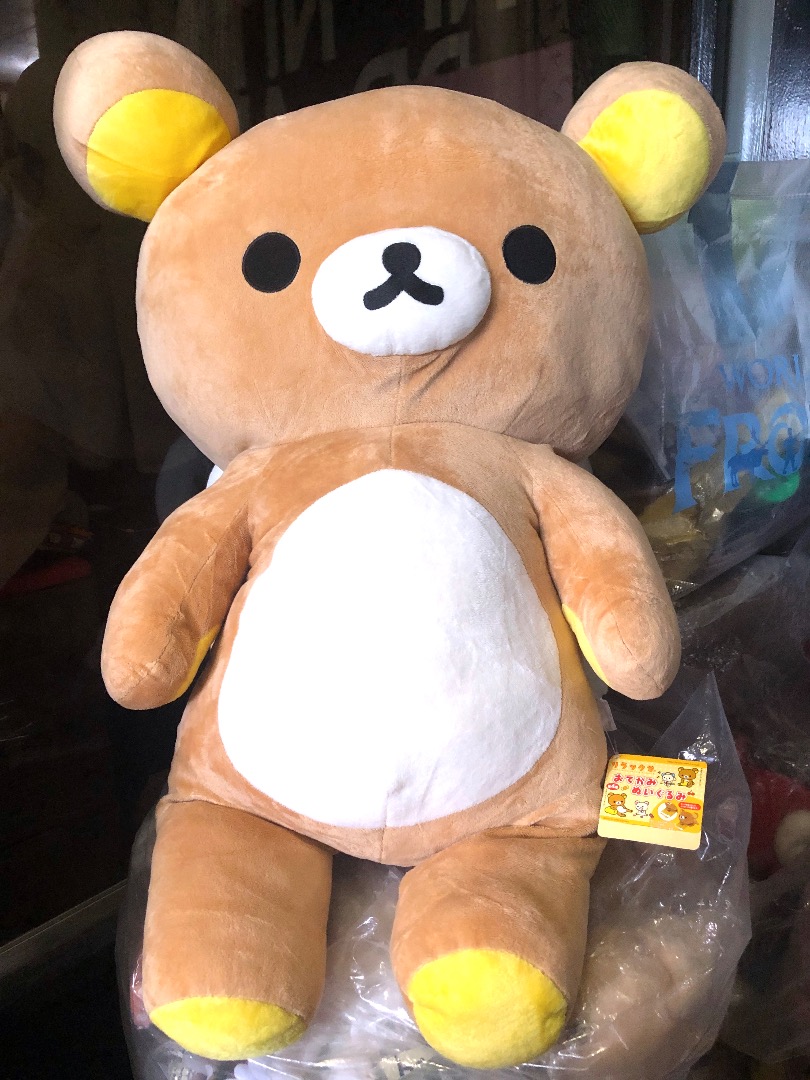 Jumbo Classic Rilakkuma Plush (28 inches), Hobbies & Toys, Toys & Games ...