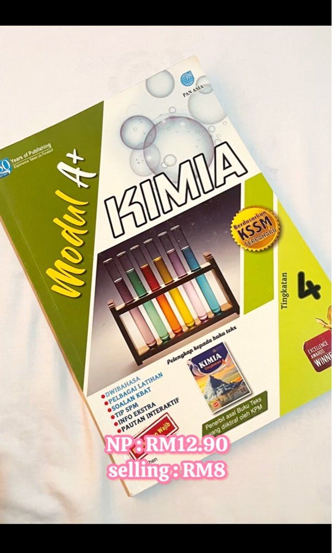KIMIA TINGKATAN 4 MODUL A+, Hobbies & Toys, Books & Magazines ...