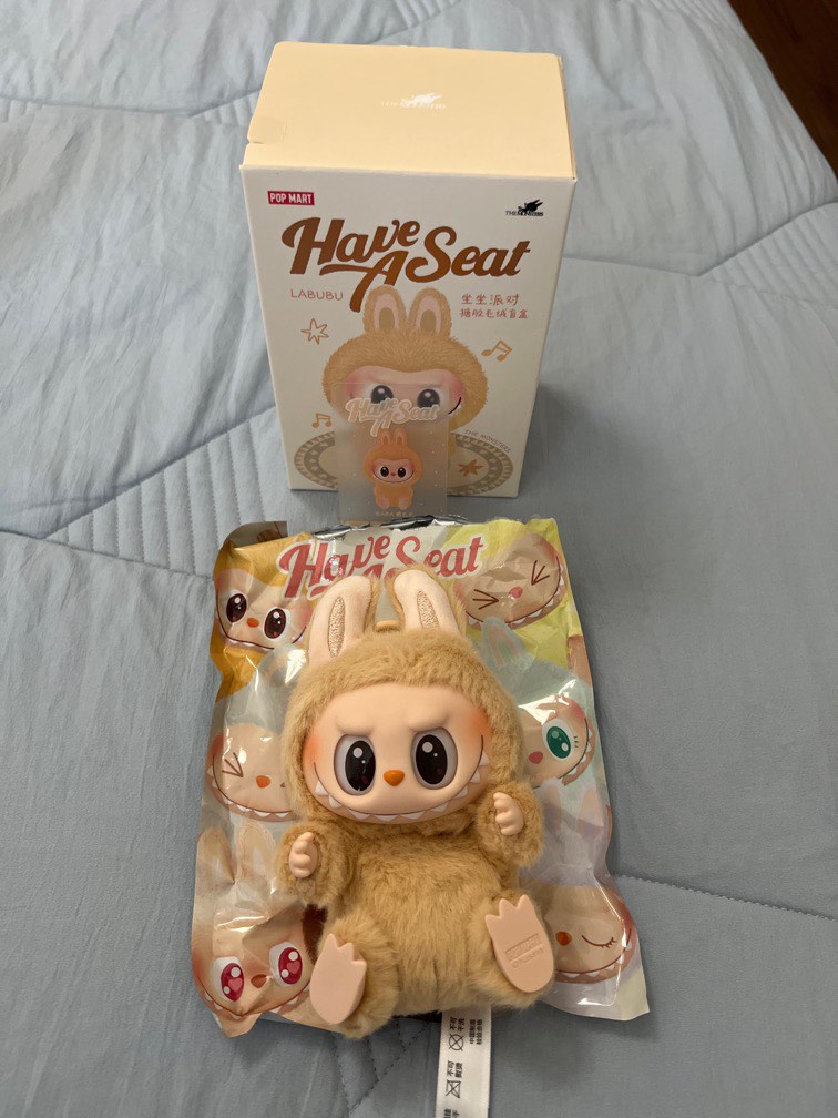 Labubu Baba V2 Have a seat, Hobbies & Toys, Toys & Games on Carousell