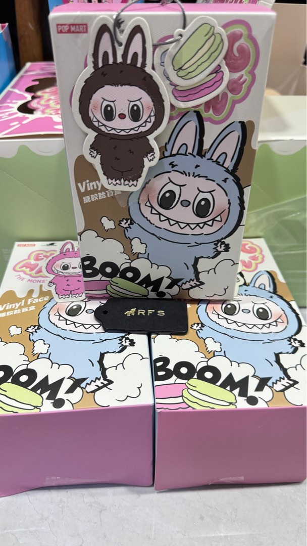 Labubu macaron secret chestnut cocoa original, Toys & Collectibles ...