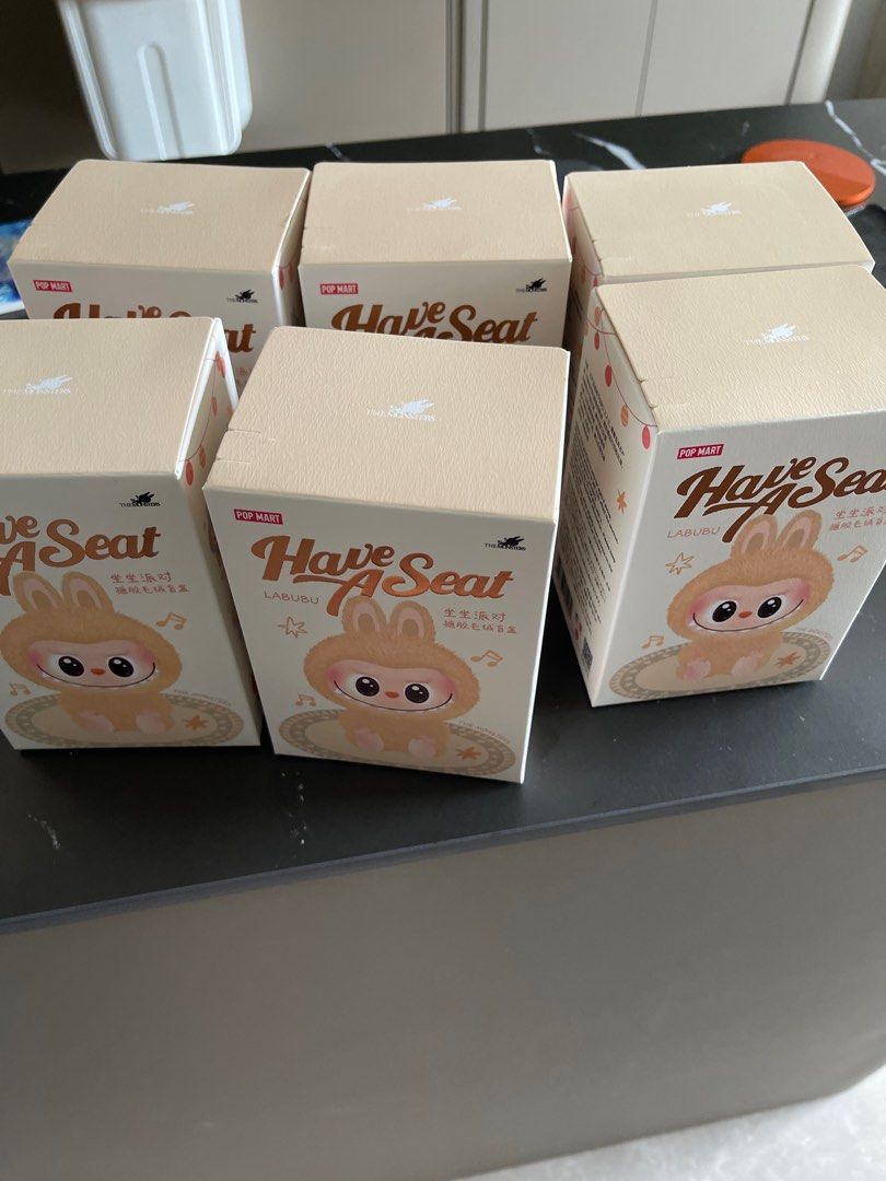 POPMART Labubu v2.0 Have A Seat - (Pre-order) , Hobbies & Toys, Toys ...