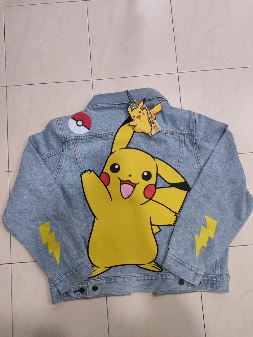 Levis x Pokemon jacket, Babies & Kids, Babies & Kids Fashion on Carousell